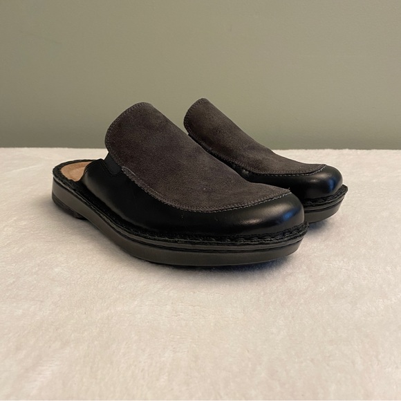 Naot | Shoes | Naot Procida 6347 Black Leather Mules Size 365 | Poshmark